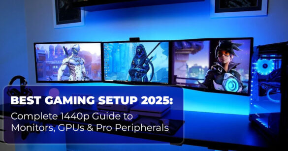 Best Gaming Setup 2025 – Top 1440p Monitors, GPUs & Gear